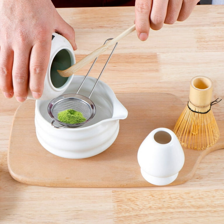 Matcha Kit for Matcha Tea Ceremony White – CasadelBarista