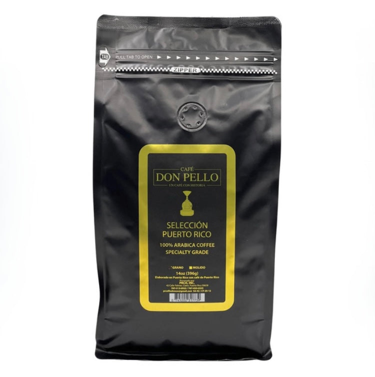 DON PELLO COFFEE YAUCO 14 ONZ WHOLE BEAN – CasadelBarista
